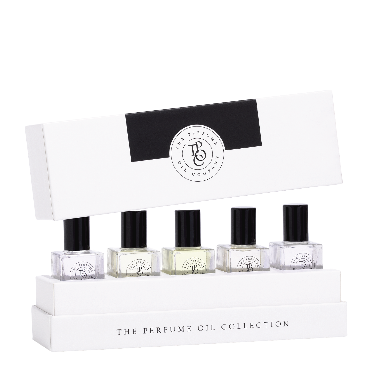 The Perfume Oil Company Floral Box of 5 Gift Pack